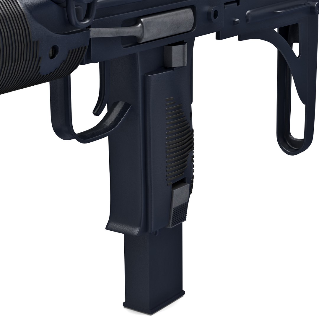 Mini Uzi Sub Machine C4d