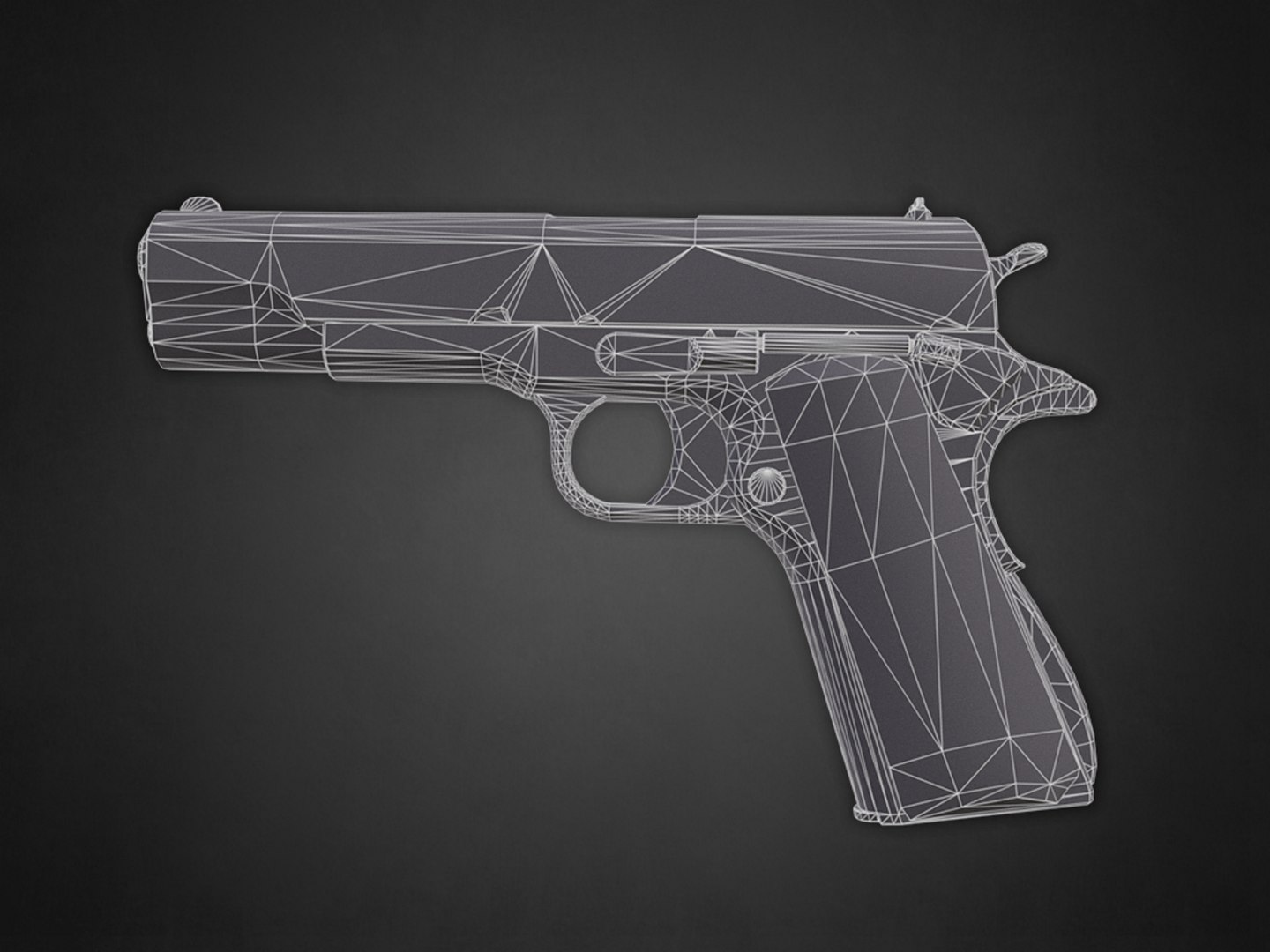 3D Model Colt 1911 - TurboSquid 2095722