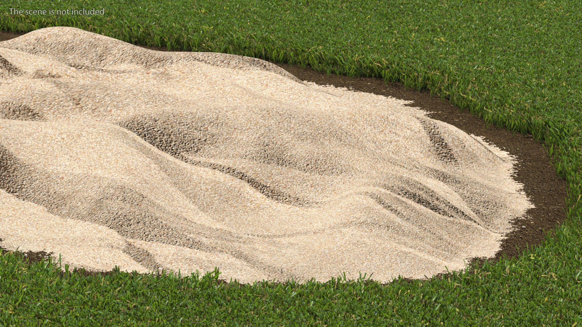 Heap Of Dry Beach Sand 3D Model - TurboSquid 1991168