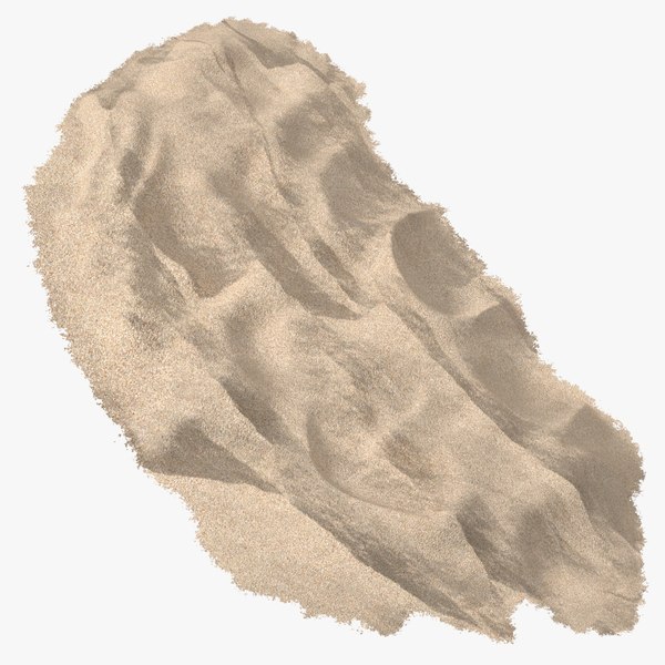 modelo 3d Heap of Dry Beach Sand - TurboSquid 1991168