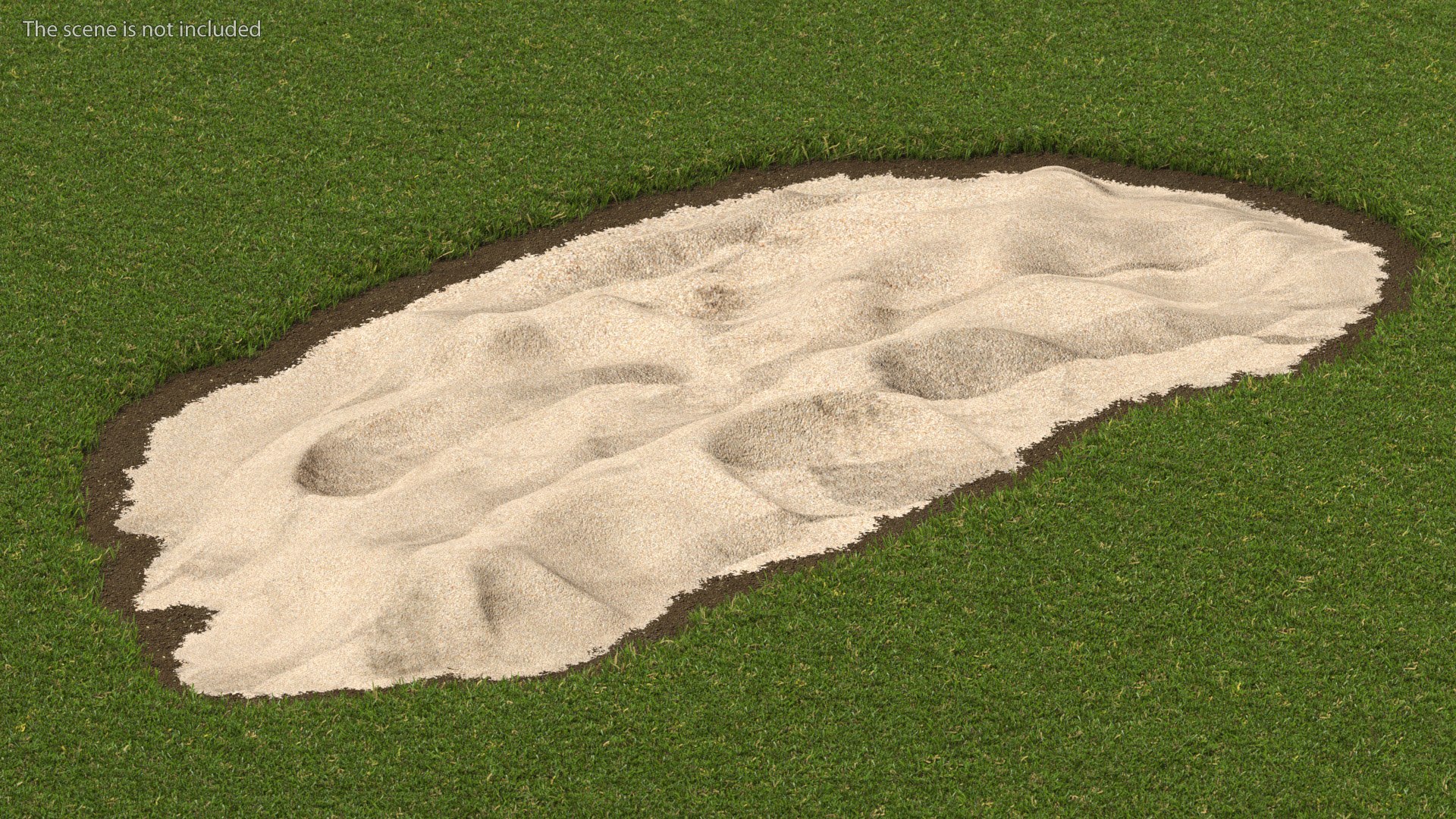 Heap Of Dry Beach Sand 3D Model - TurboSquid 1991168