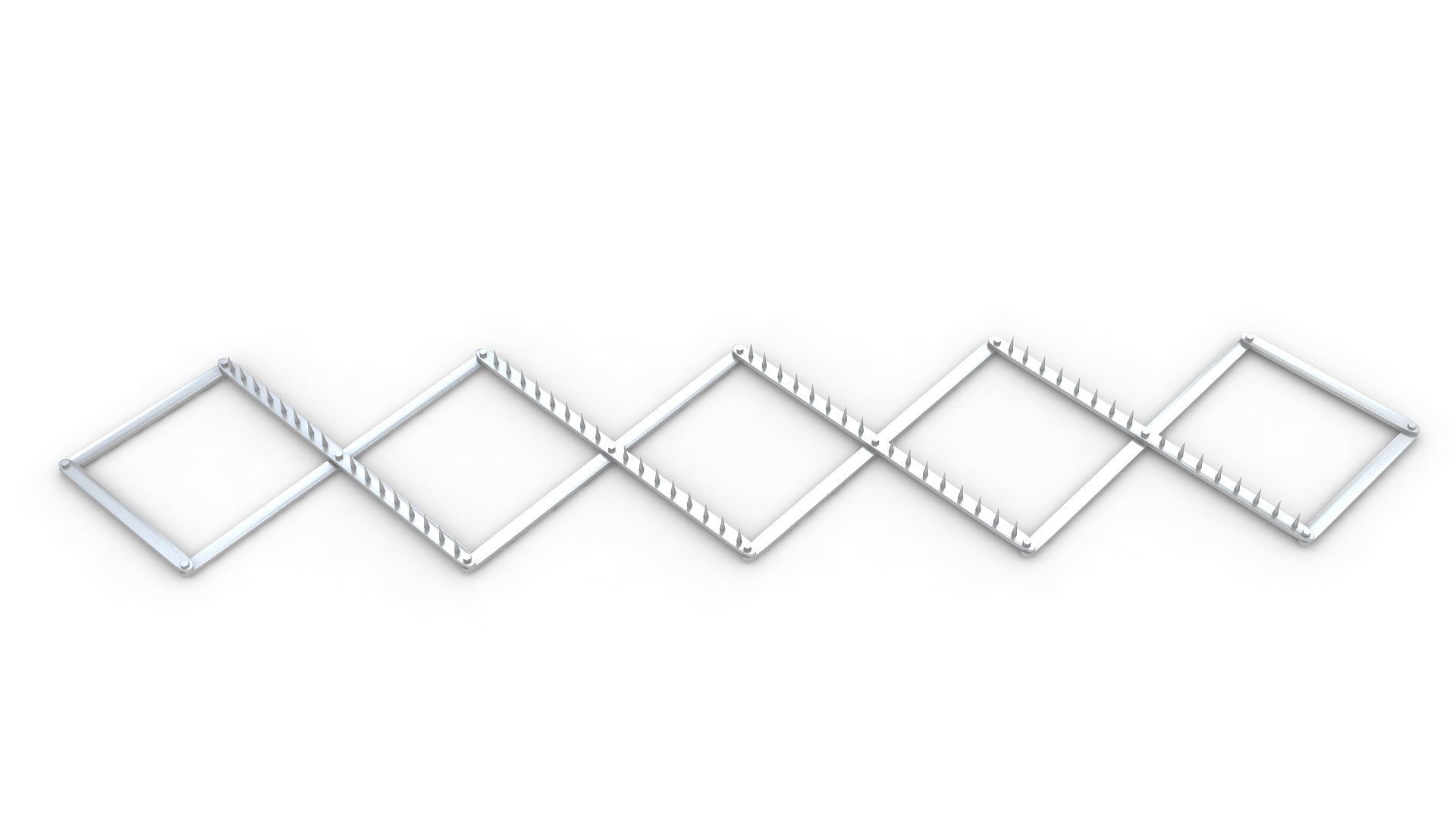 3D Model Spike Strips - TurboSquid 2037221