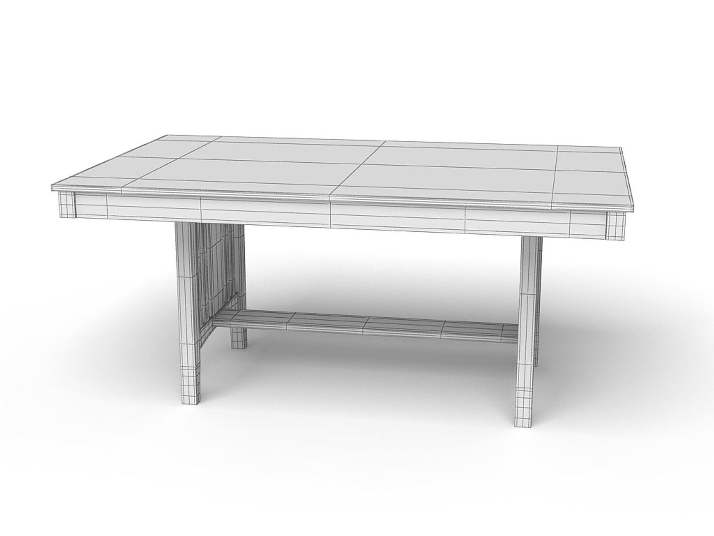 3ds max dining table