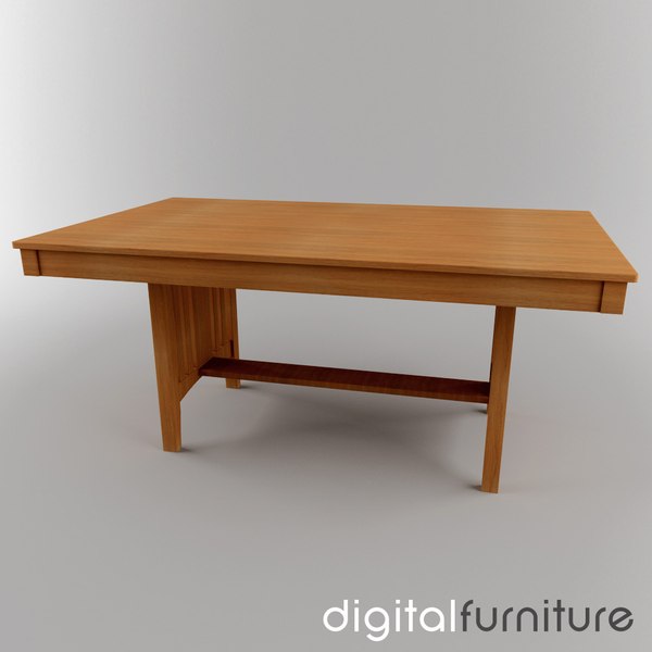 3ds max dining table