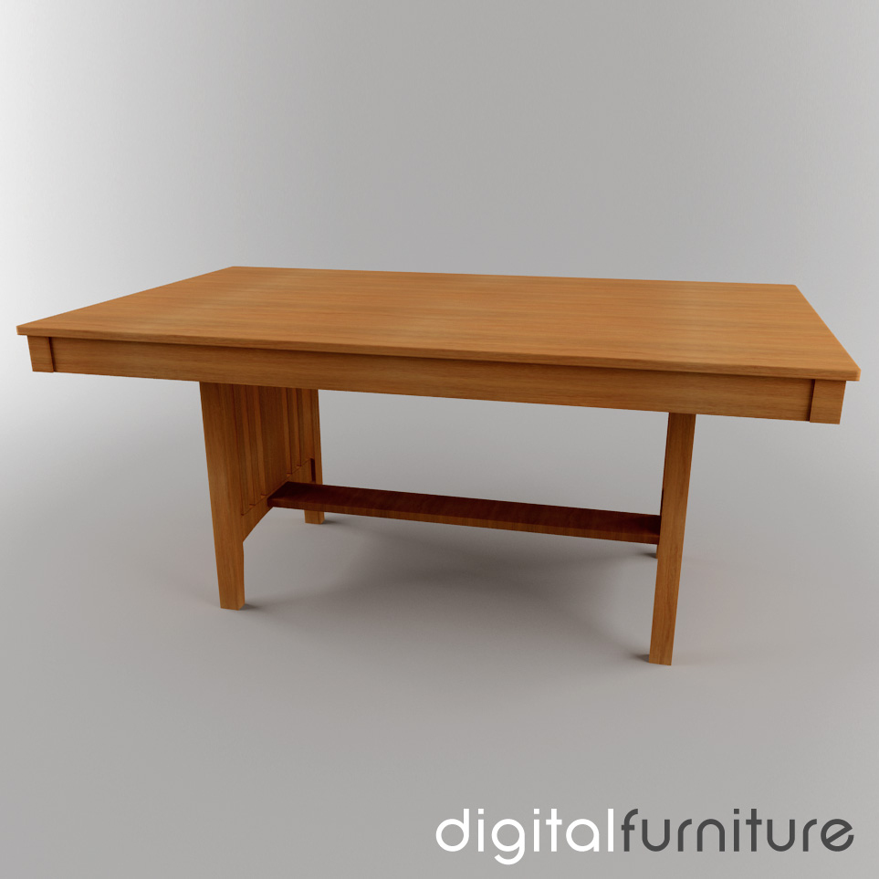 3ds max dining table
