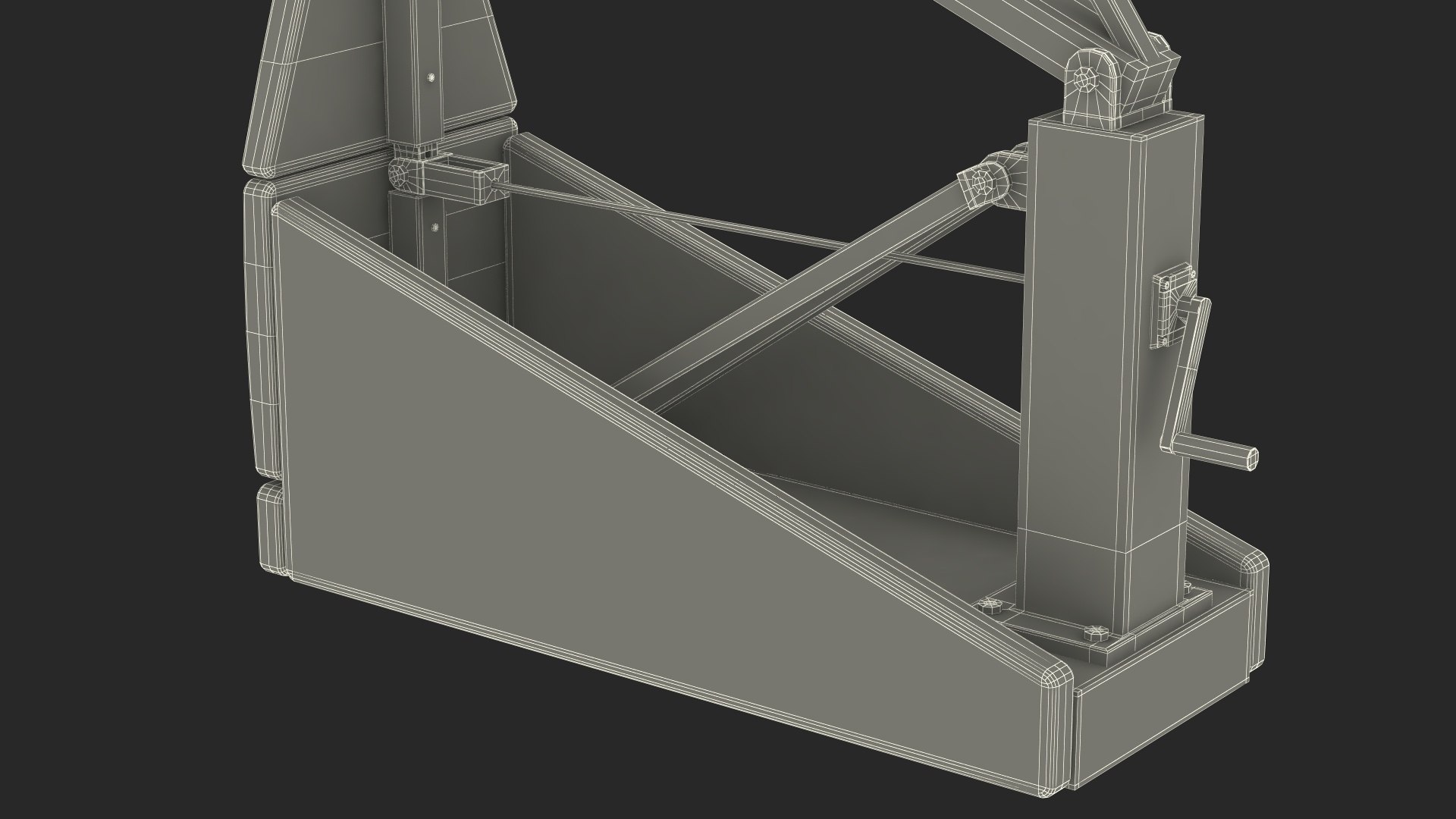 Professional Basketball Hoop Stand 3D Model - TurboSquid 2206395