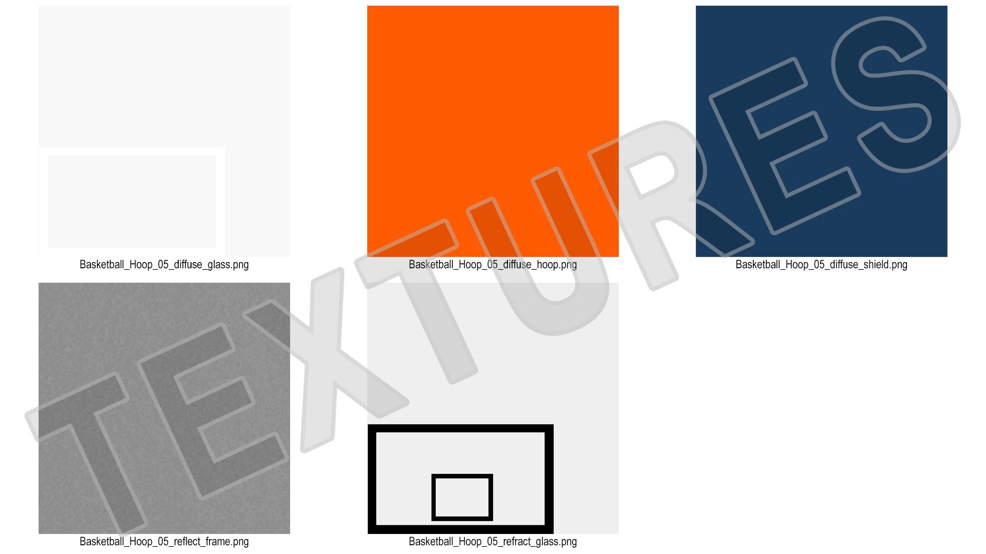 Professional Basketball Hoop Stand 3D Model - TurboSquid 2206395