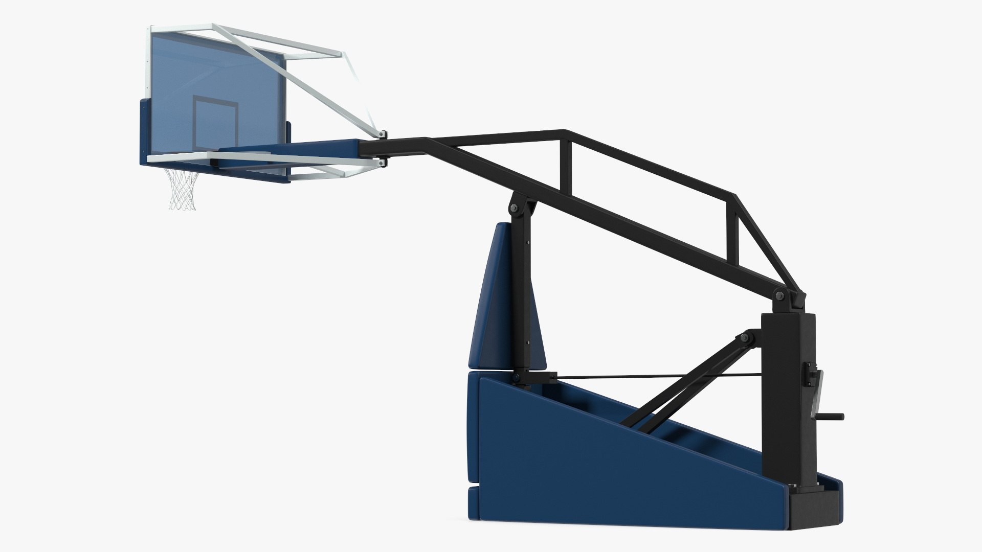 Professional Basketball Hoop Stand 3D Model - TurboSquid 2206395