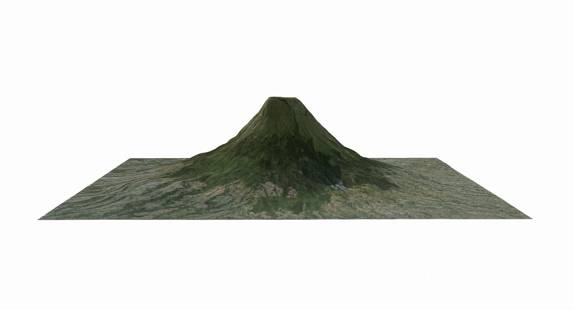 Volcano Model - TurboSquid 1359709