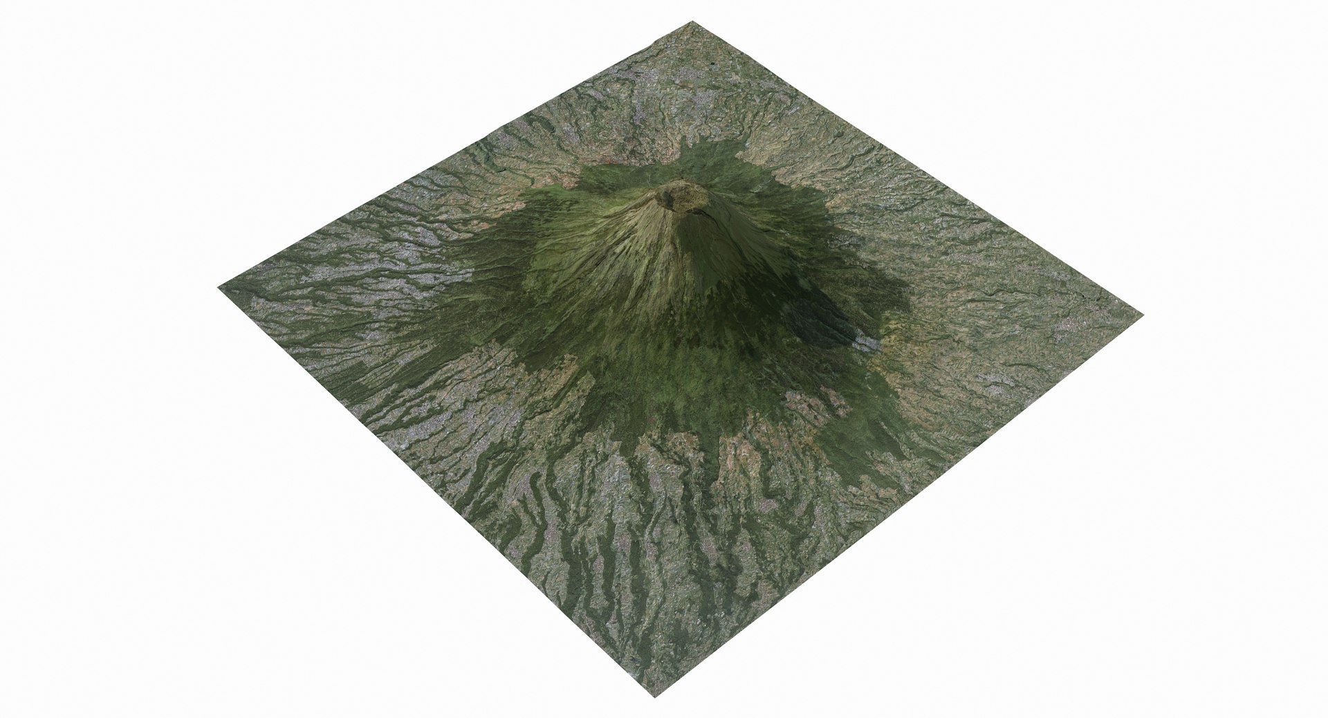 Volcano Model - TurboSquid 1359709
