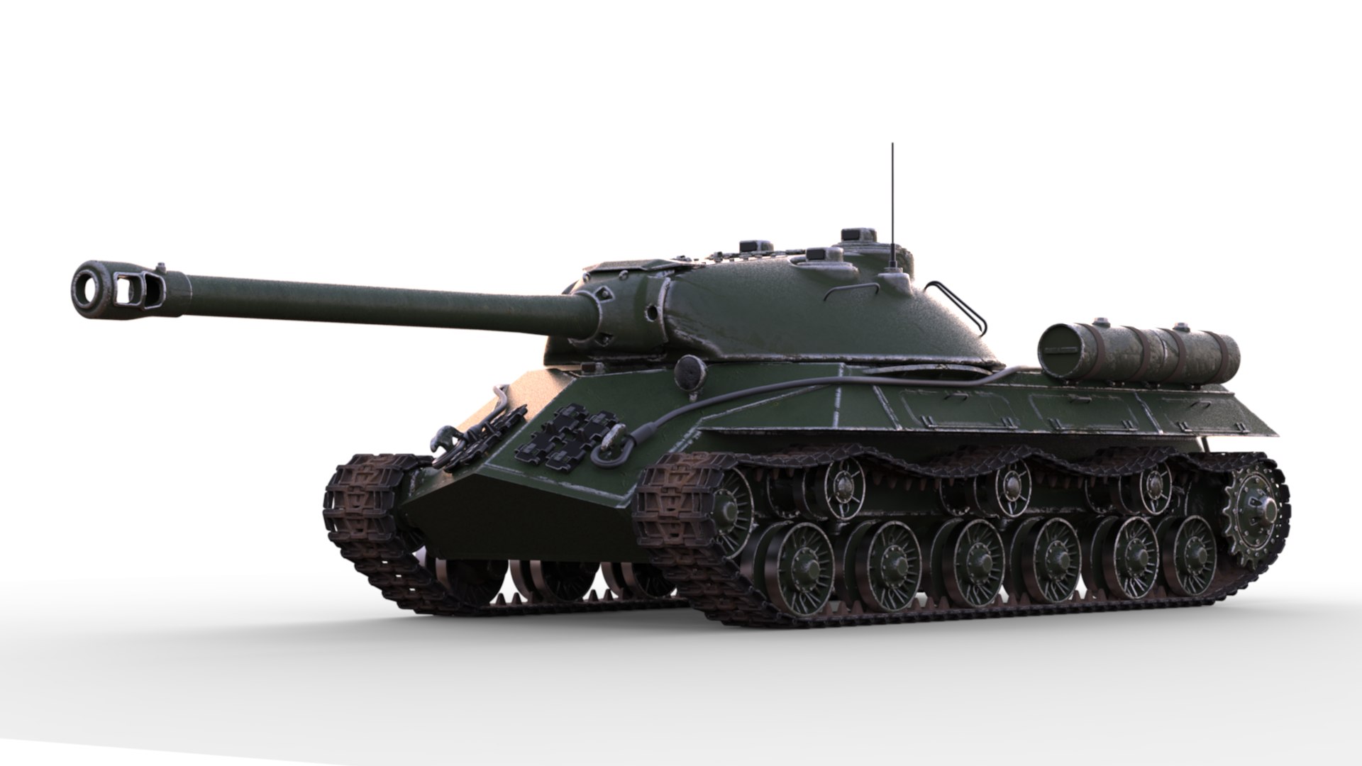 JS-3 Heavy Tank NURBS3D模型 - TurboSquid 1981097