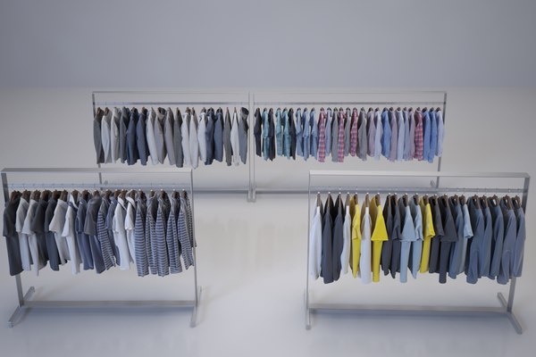 Clothes Rack 3D Models for Download | TurboSquid