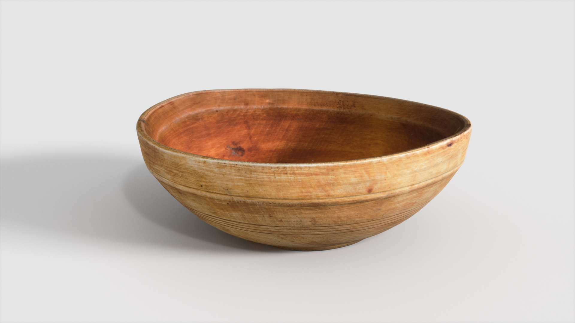 3D Bowl Wood Model - TurboSquid 1695920