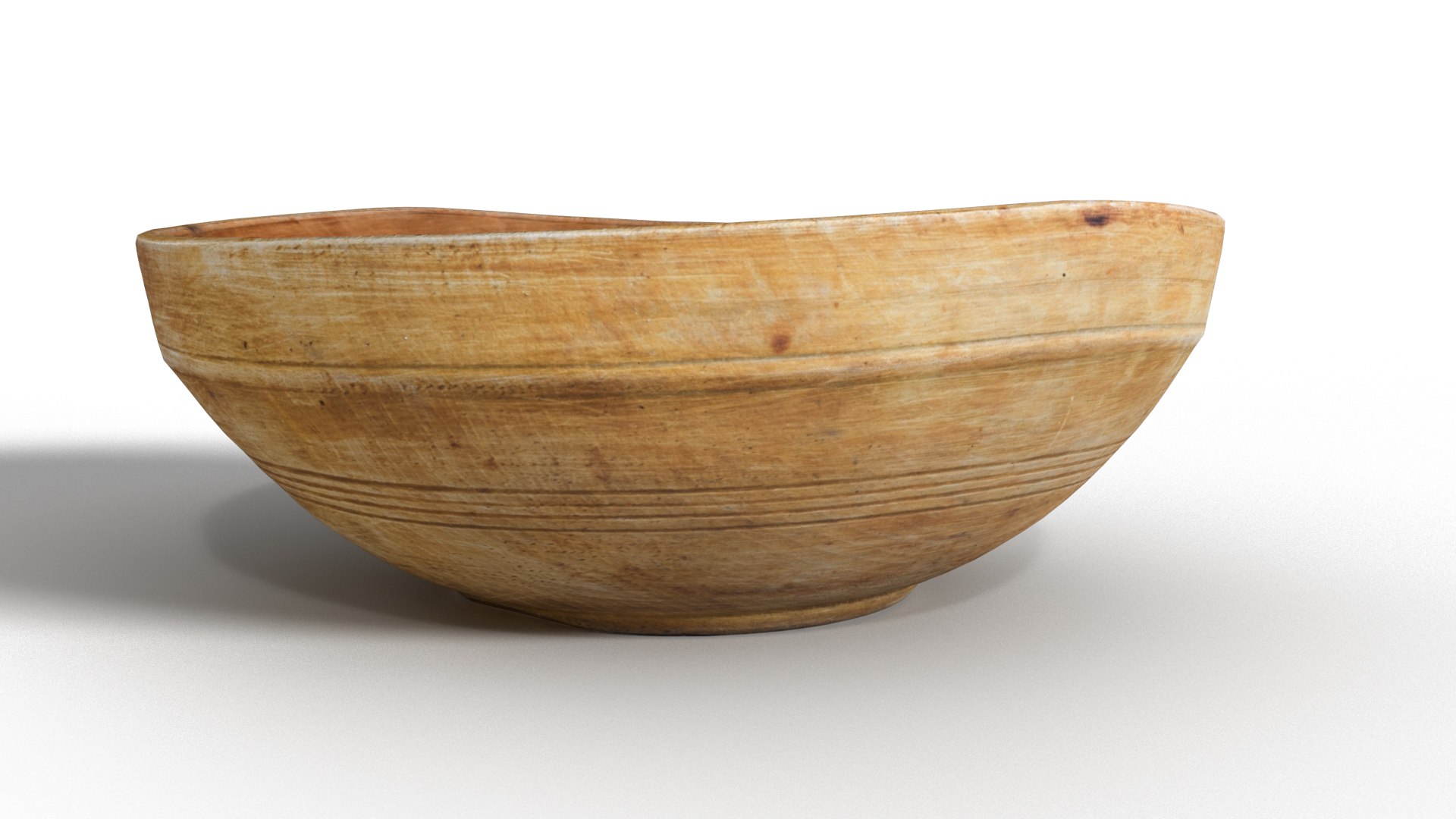 3D Bowl Wood Model - TurboSquid 1695920