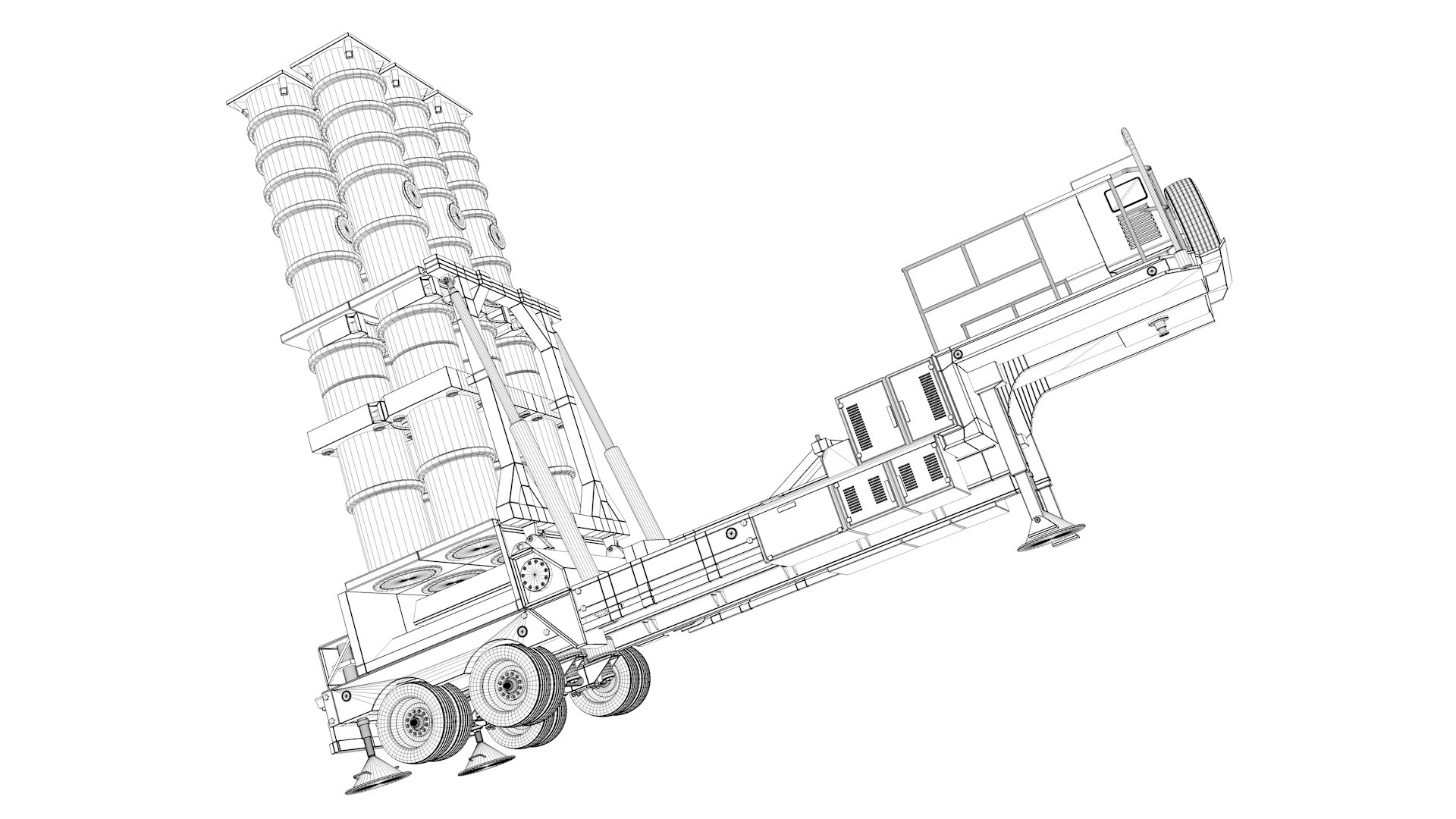 Israels Arrow-3 Missile Defense System 3D Model - TurboSquid 2233068