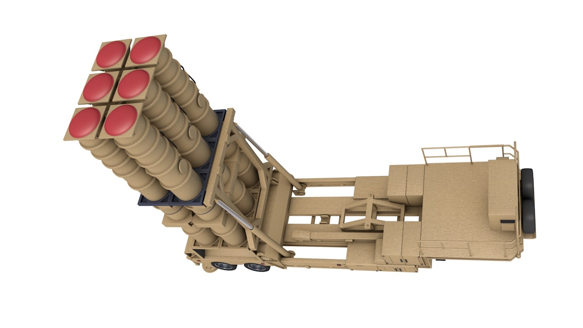 Israels Arrow-3 Missile Defense System 3D Model - TurboSquid 2233068