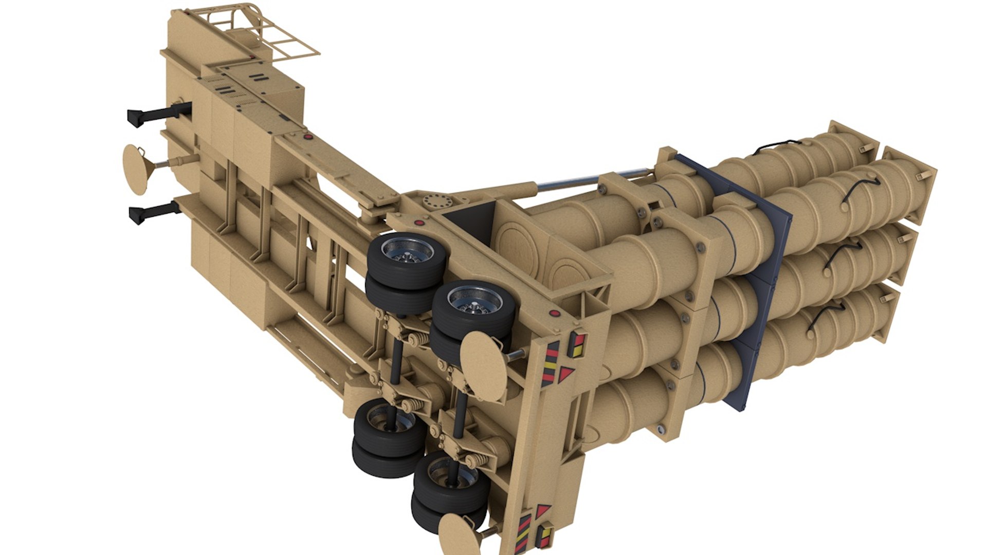 Israels Arrow-3 Missile Defense System 3D Model - TurboSquid 2233068