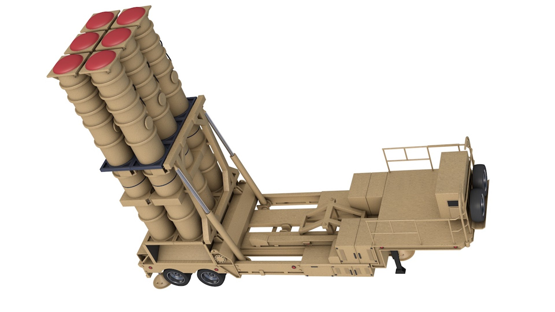 Israels Arrow-3 Missile Defense System 3D Model - TurboSquid 2233068
