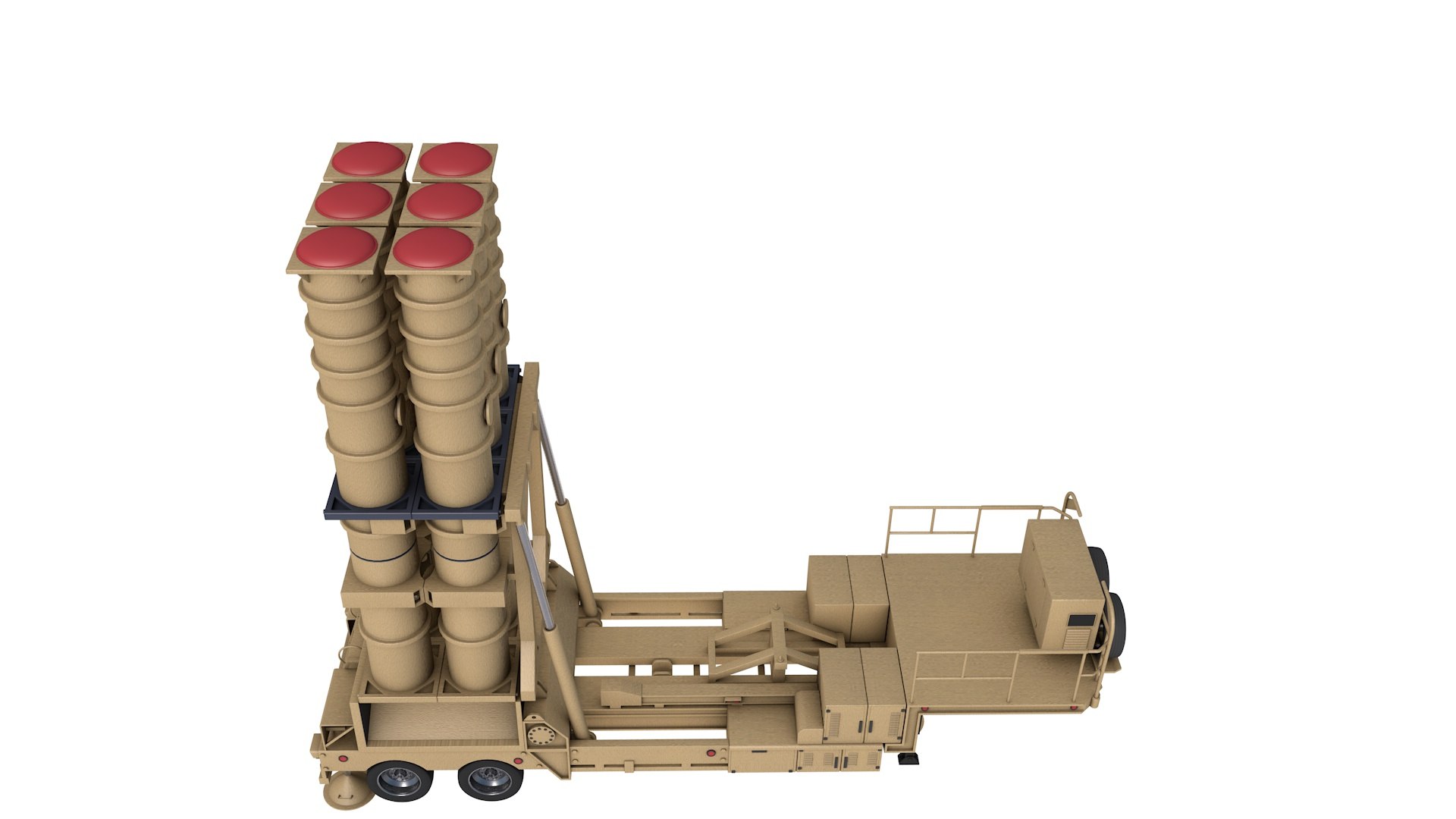 Israels Arrow-3 Missile Defense System 3D Model - TurboSquid 2233068