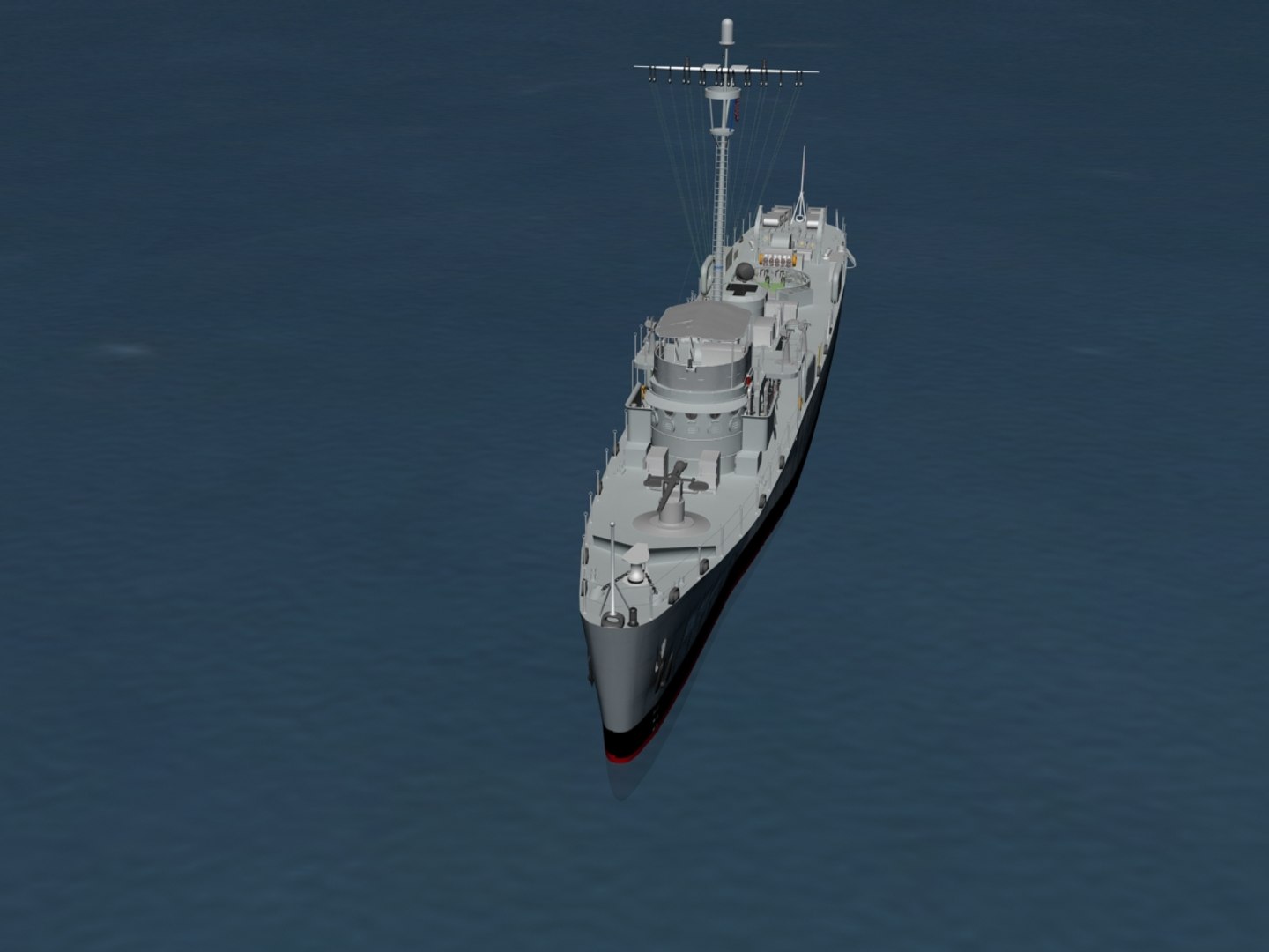 3d Pcs Submarine Chasers Model