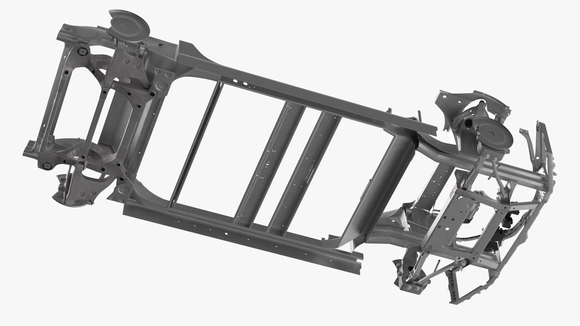 Modular Automotive Frame Without Suspension 3D Model - TurboSquid 2424603