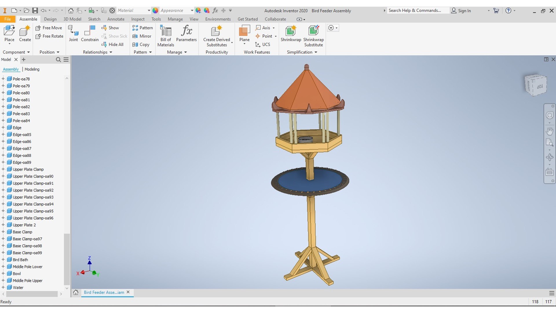 3D Bird Feeder Model - TurboSquid 2096781