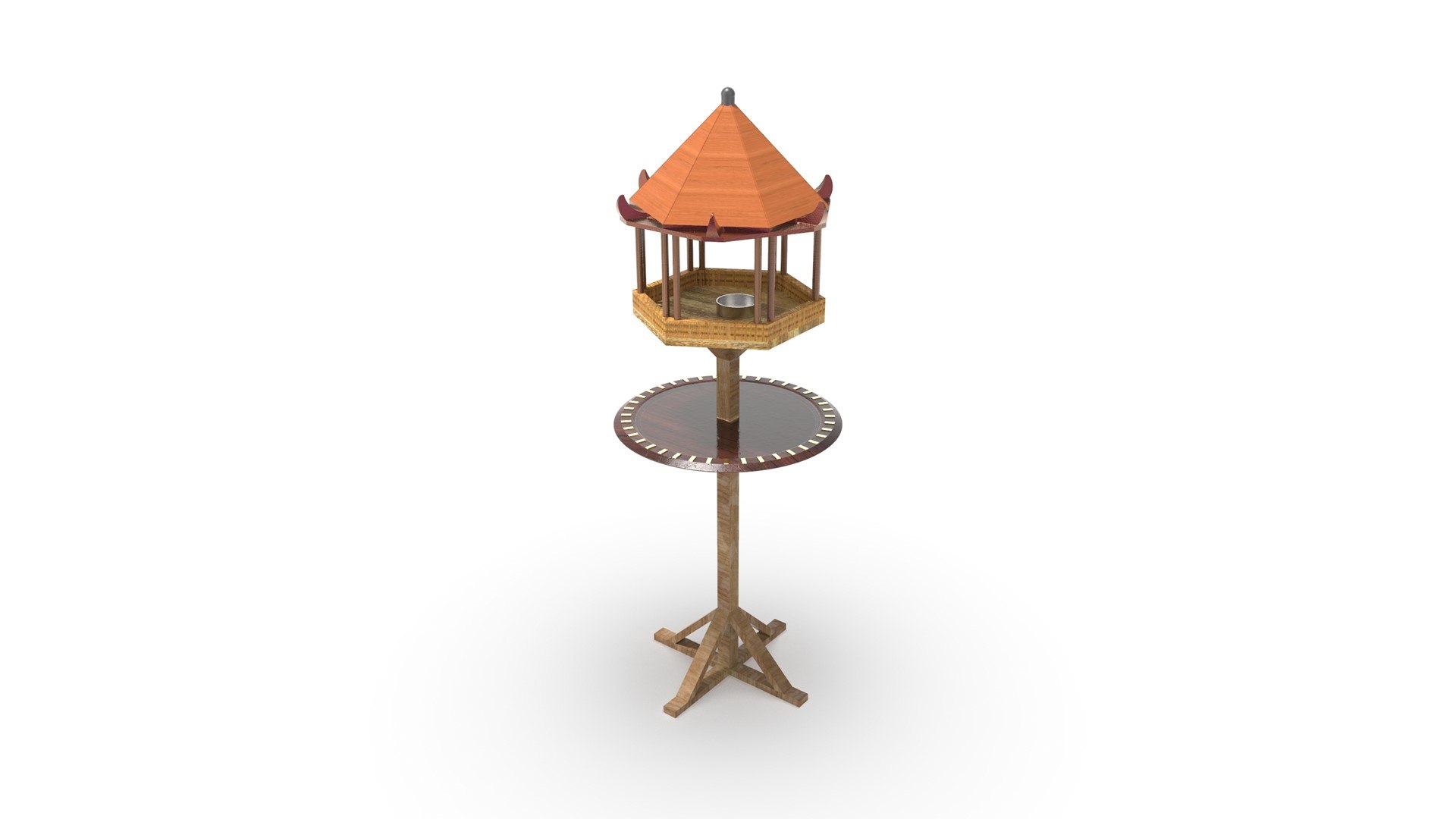 3D Bird Feeder Model - TurboSquid 2096781