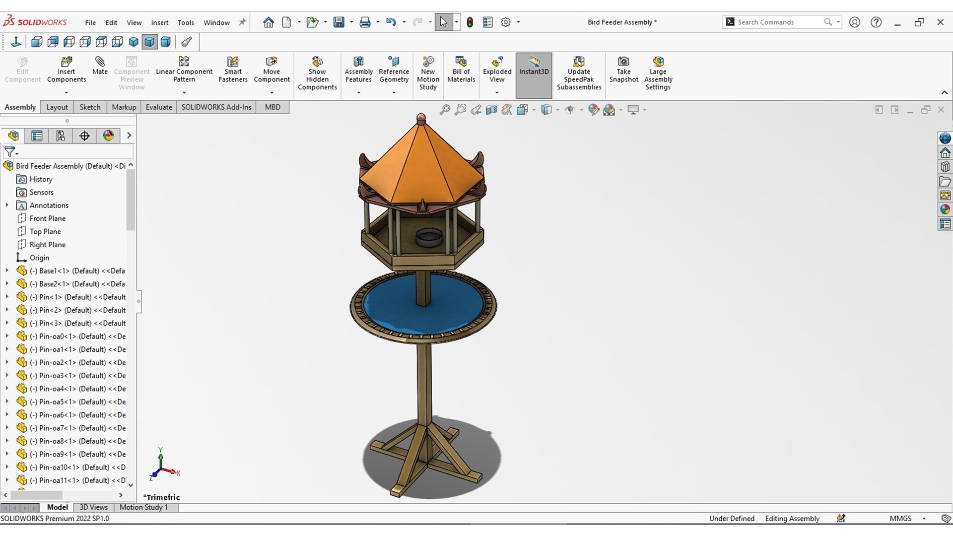 3D Bird Feeder Model - TurboSquid 2096781