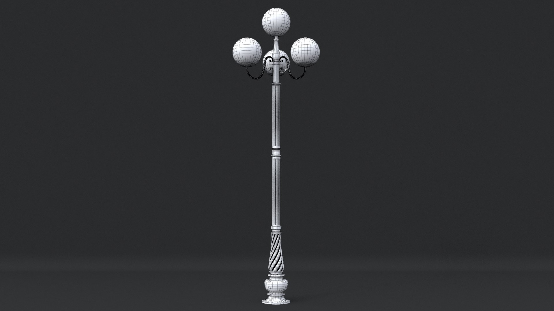 Street Lights UHD 3D Model - TurboSquid 1986187