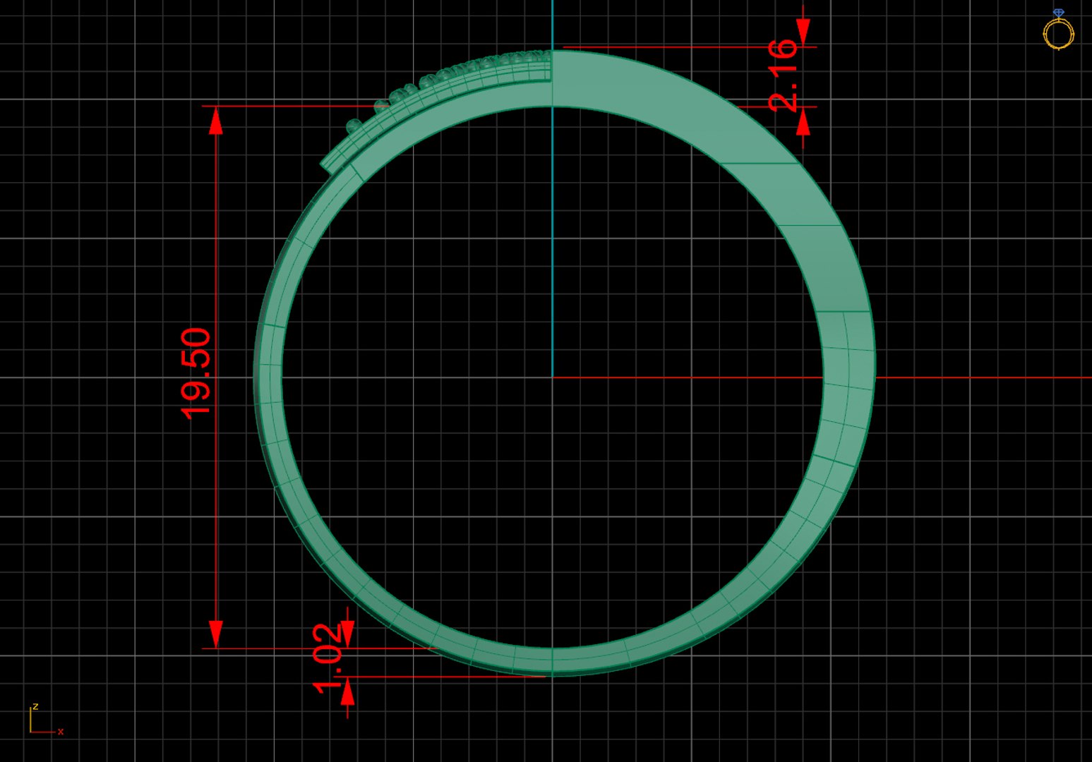 Ring 3D Model - TurboSquid 2186854