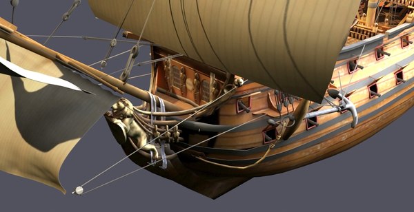 ship 1712 1 3d model
