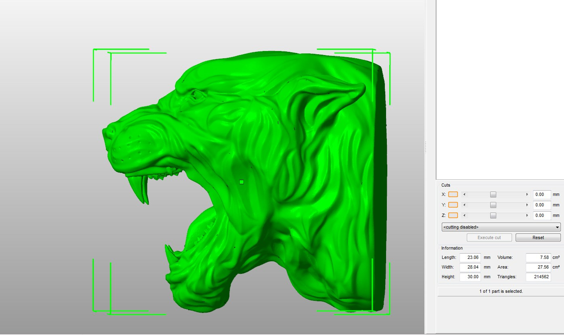 3D модель тигр - TurboSquid 1236472