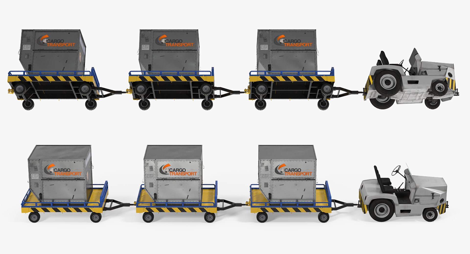 3ds airport tug clark ct30