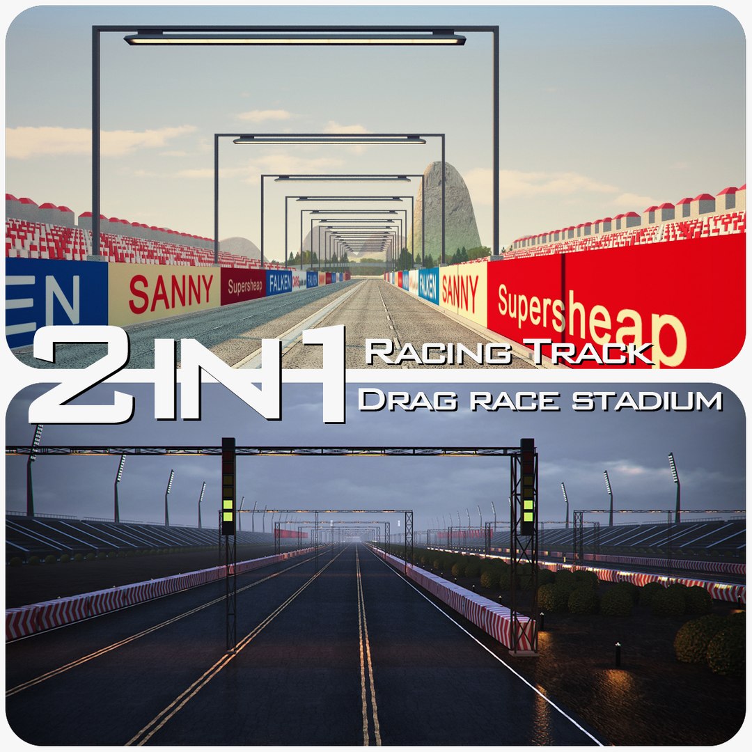 racing track drag stadium max