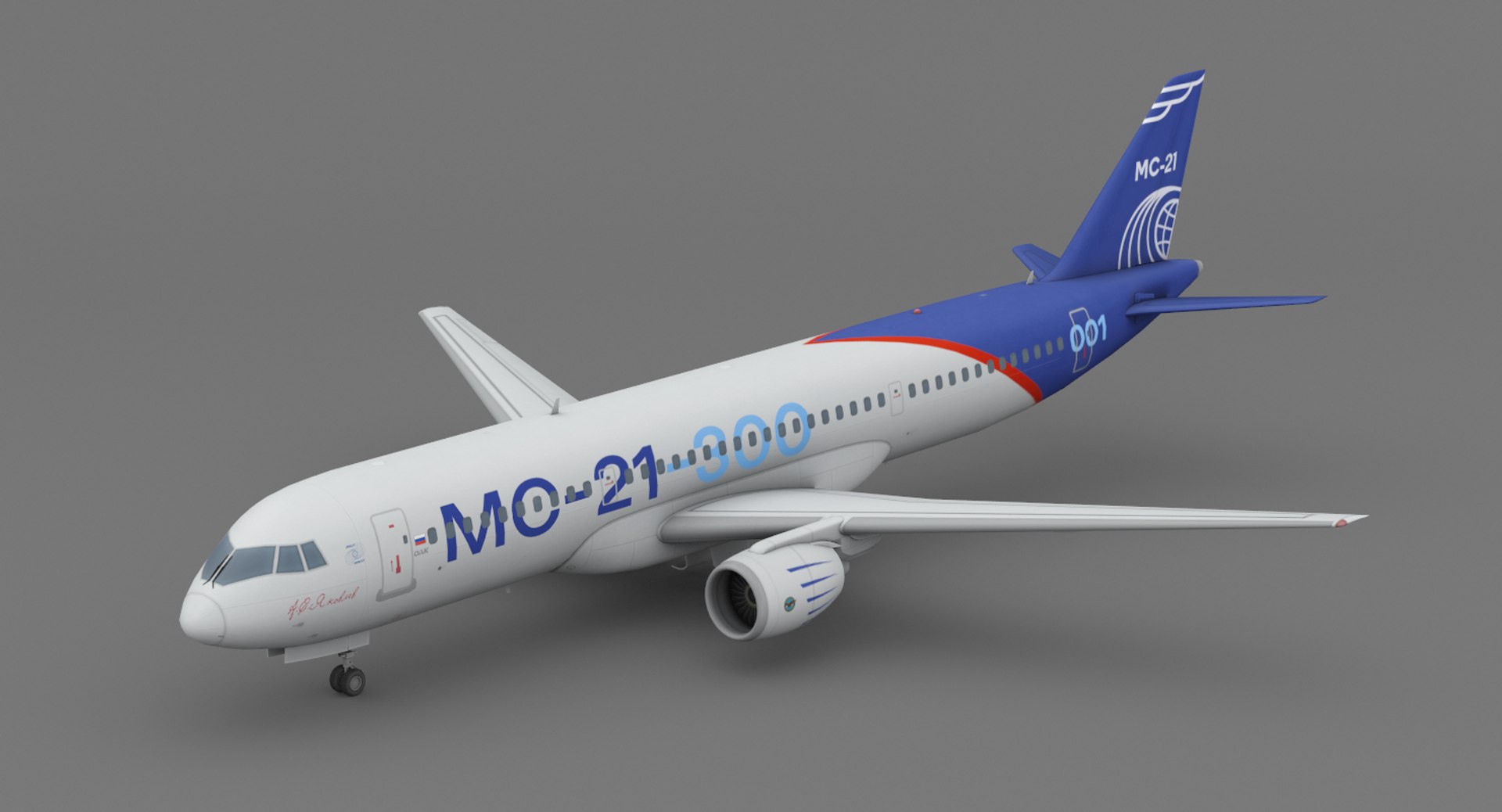 Irkut Mc-21 3D - TurboSquid 1247672