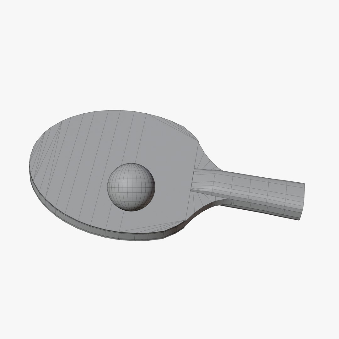 Free Ping Pong Paddle 3D Model - TurboSquid 2151041