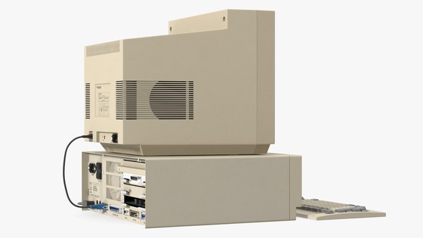 日本のレトロパソコン NEC PC 983Dモデル - TurboSquid 2056045