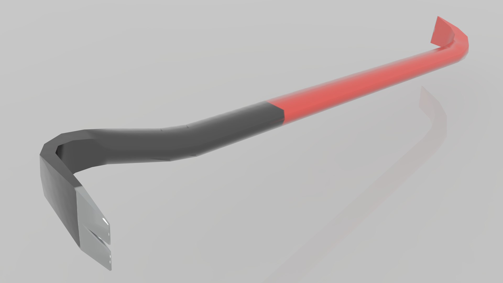 Crowbar Lowpoly Model - TurboSquid 1876990