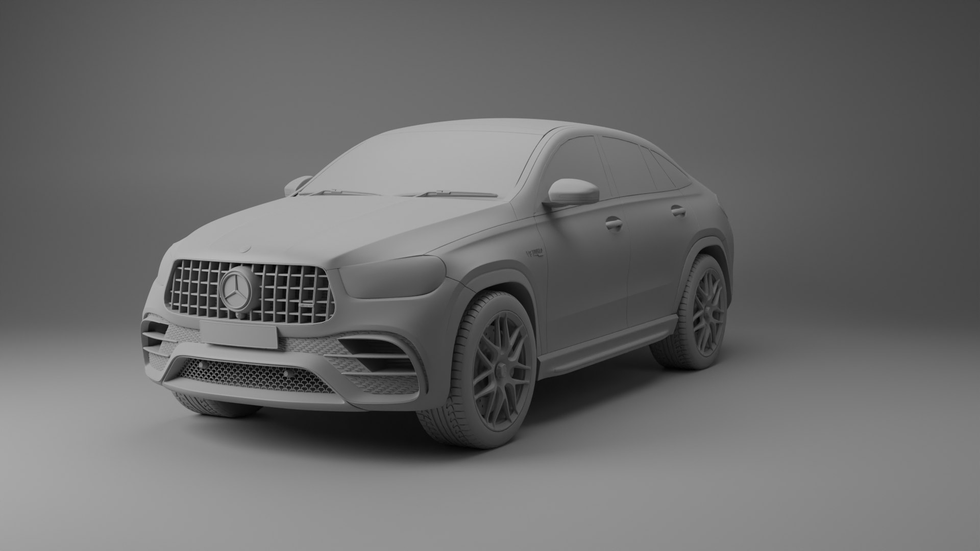 Mercedes Benz GLE 63 AMG Coupe 3D Model 3D Model - TurboSquid 2125946