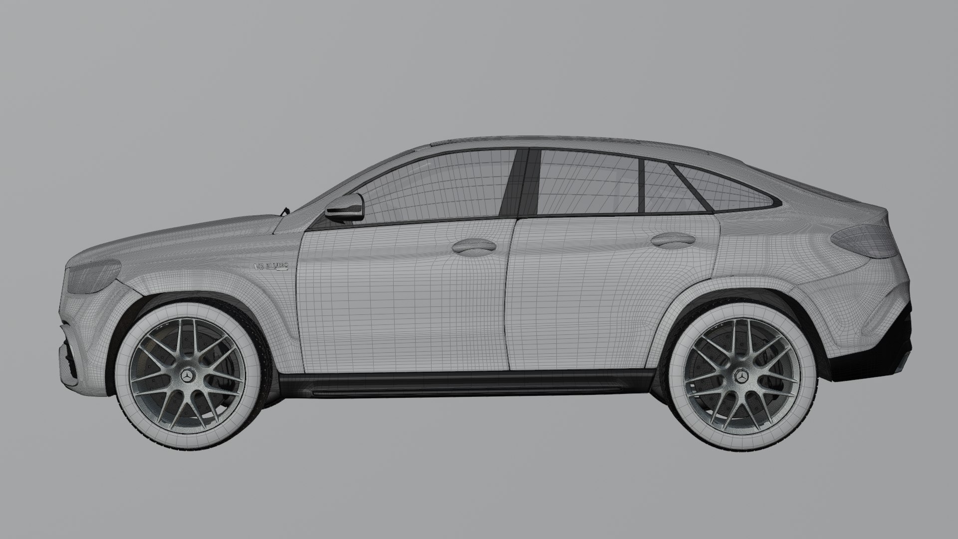 Mercedes Benz GLE 63 AMG Coupe 3D Model 3D Model - TurboSquid 2125946