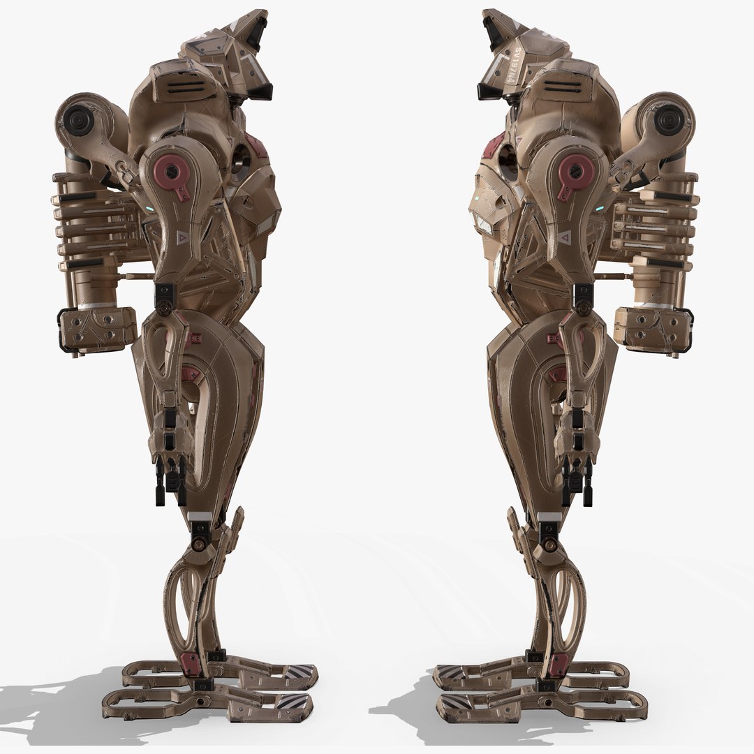 3D Mortar Robot - TurboSquid 2217232