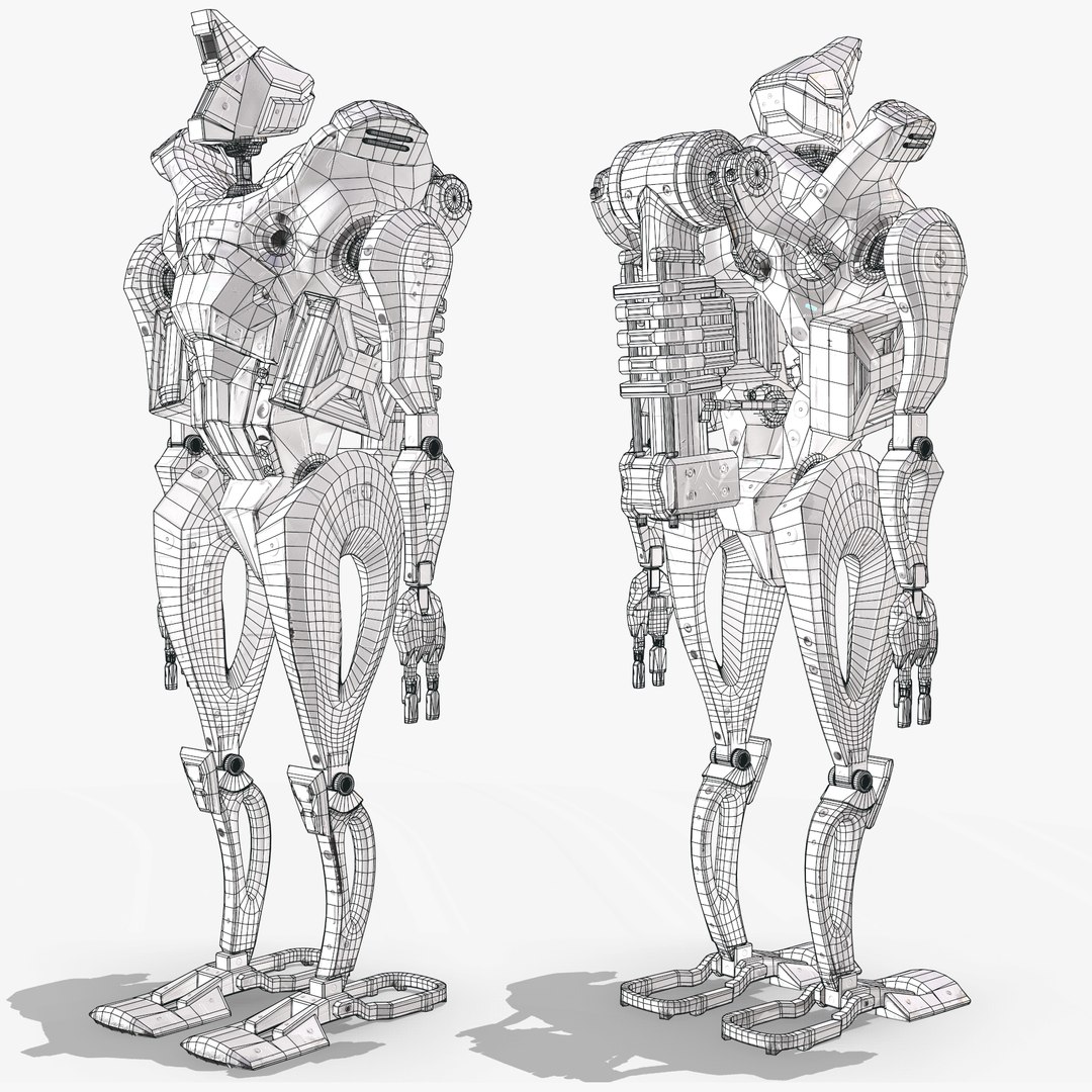 3D Mortar Robot - TurboSquid 2217232