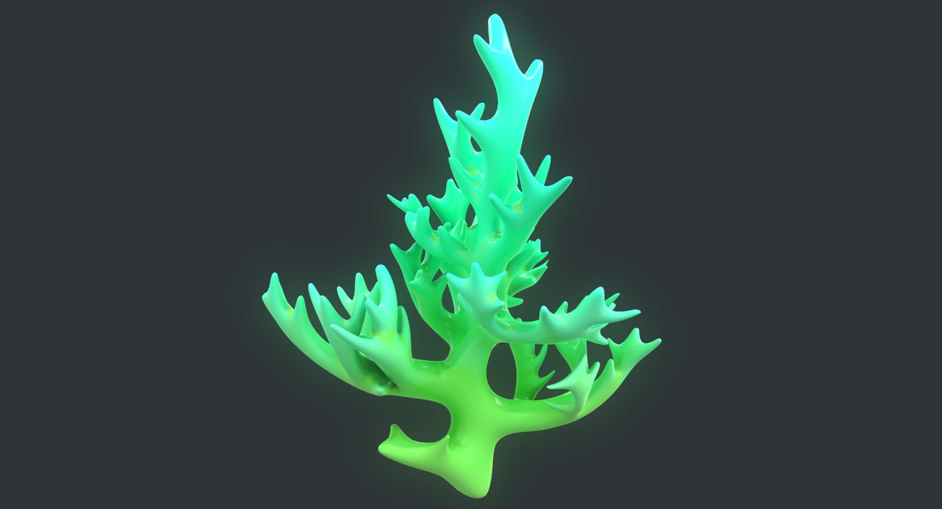 Modeled Coral 3D Model - TurboSquid 1425222