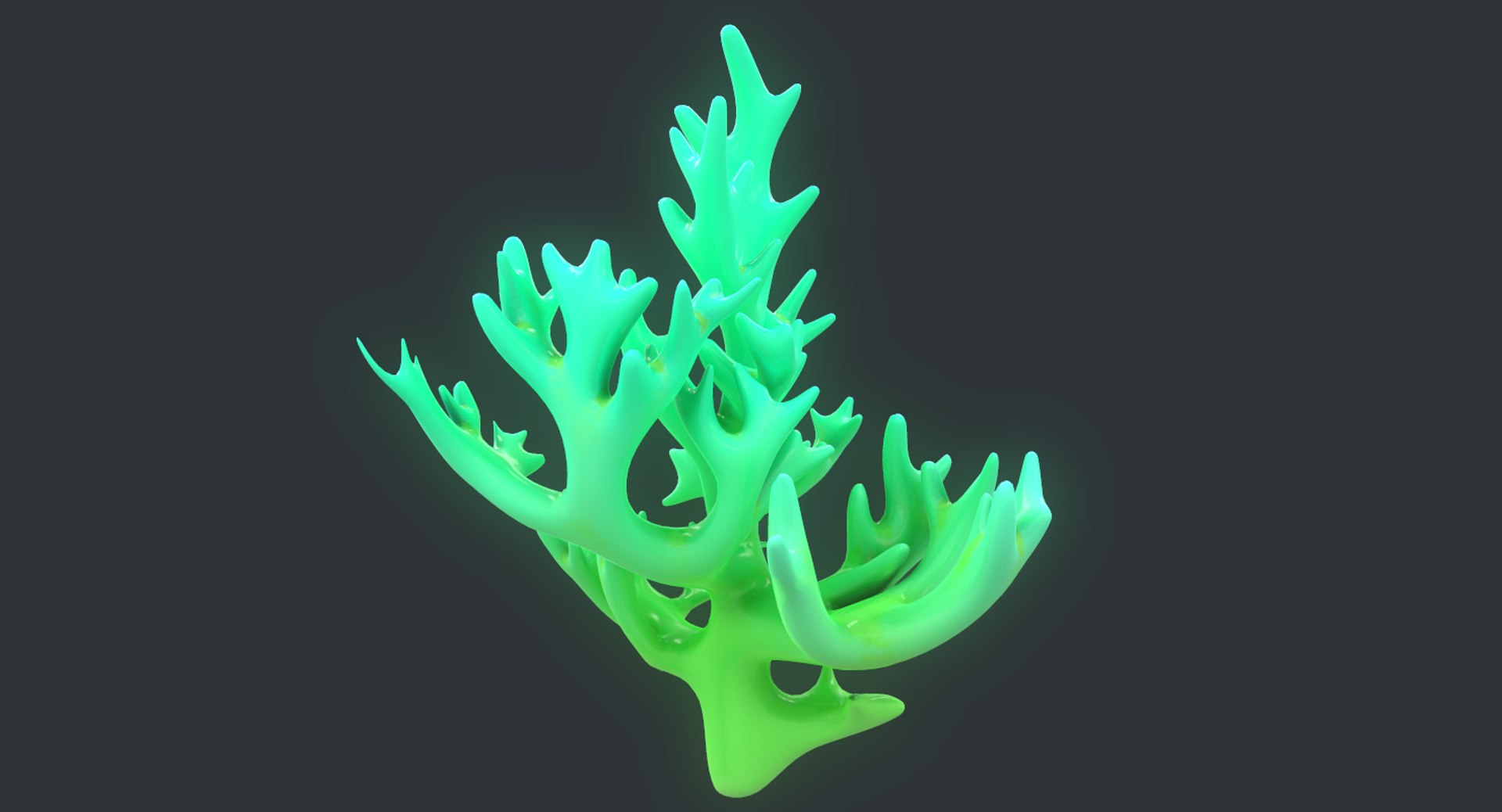 Modeled Coral 3D Model - TurboSquid 1425222