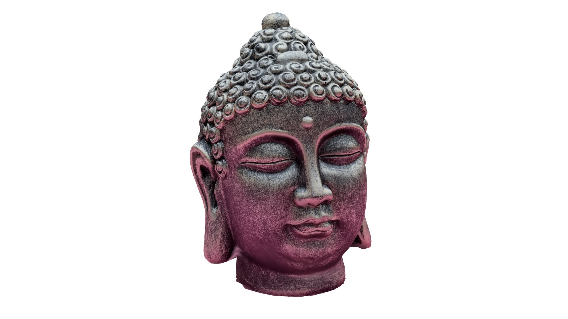 Free Buddha Head Decoration Model - TurboSquid 2239119