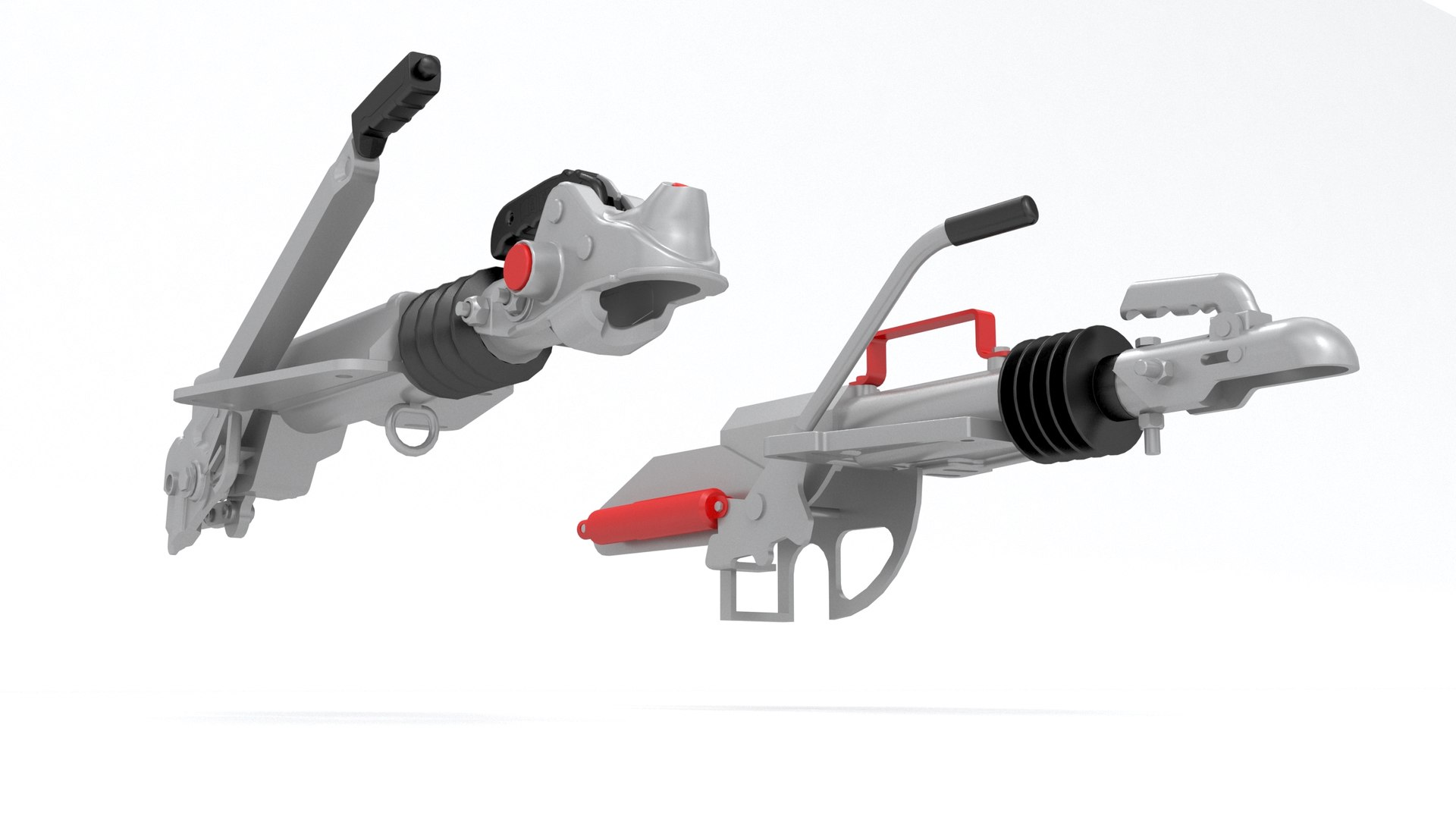 3D Trailer Coupling Model - TurboSquid 2131075