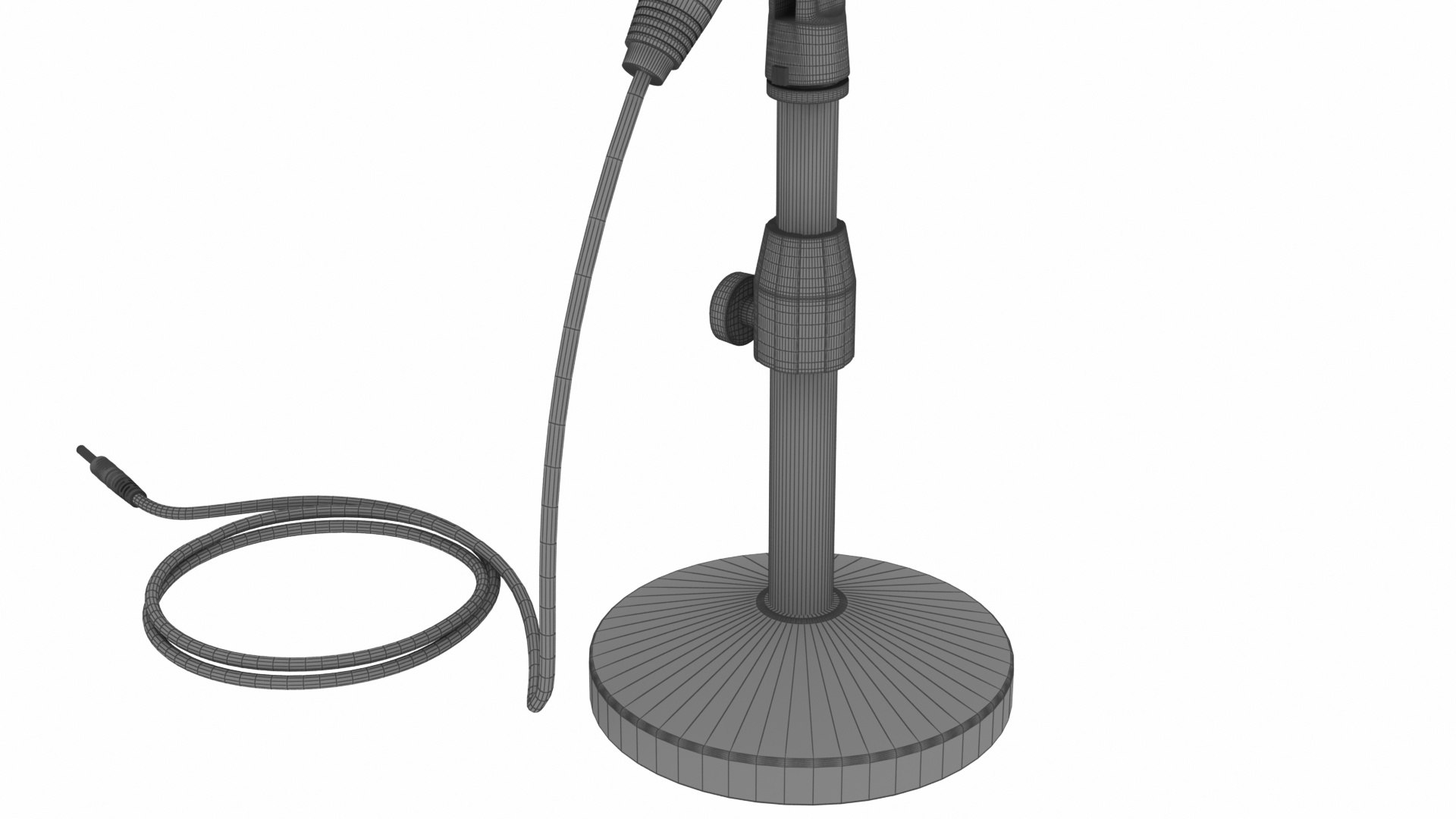 Microphone 1 - Table Stand 3D Model - TurboSquid 1867511