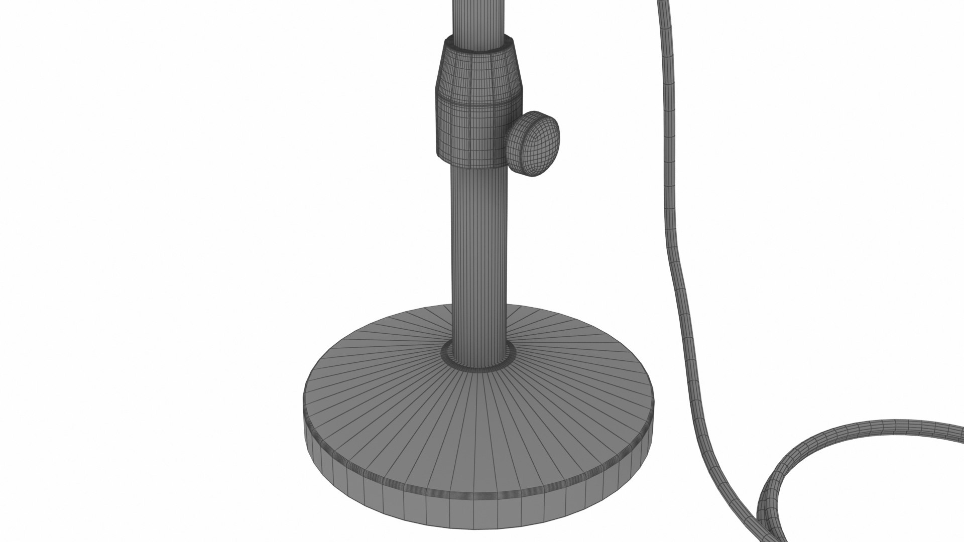 Microphone 1 - Table Stand 3D Model - TurboSquid 1867511