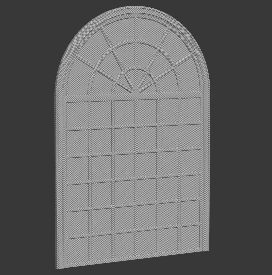 3D Arch Windows Model - TurboSquid 1723893