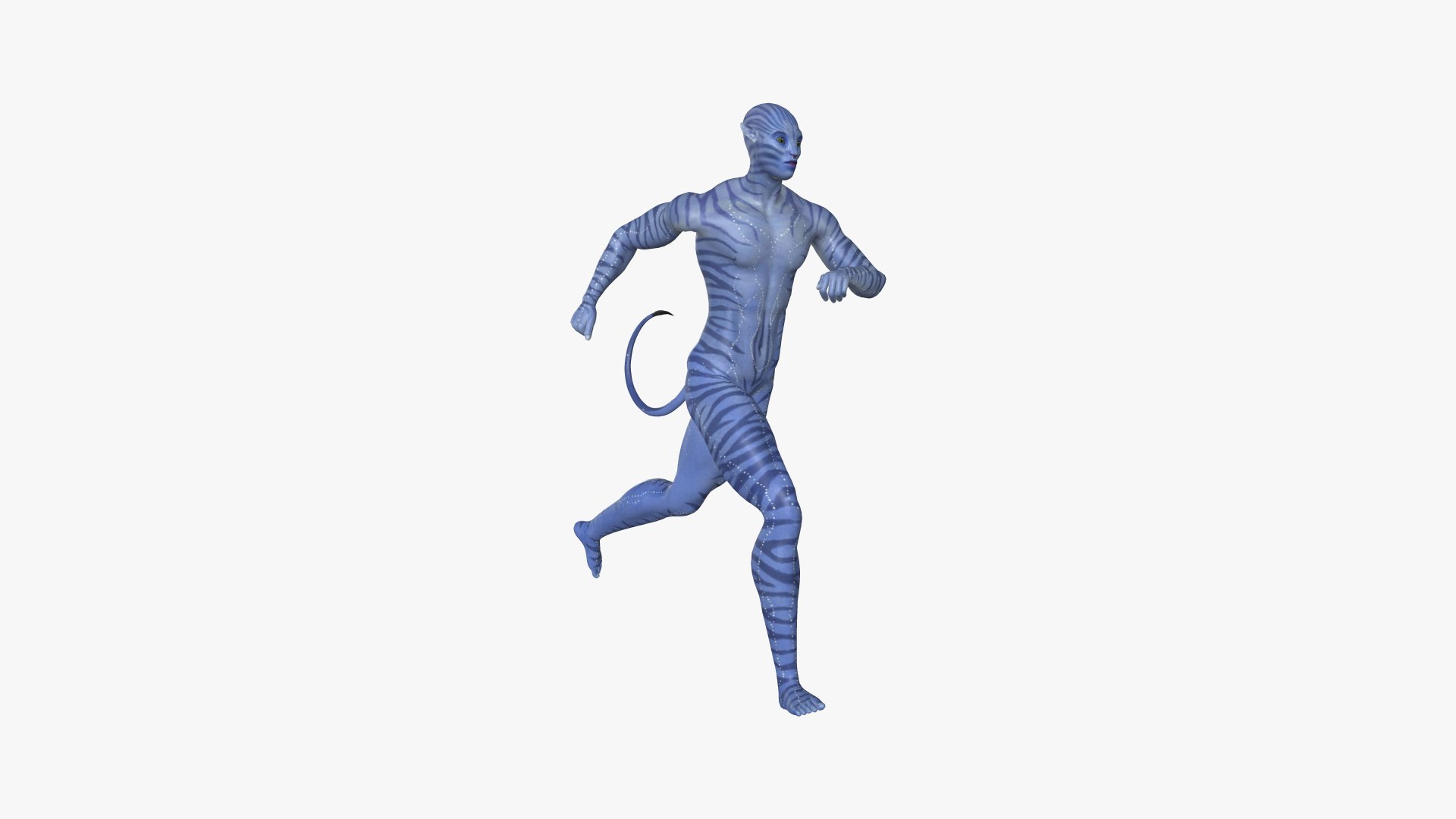 3D Model AVT-004 Avatar Running Animation - TurboSquid 2082288